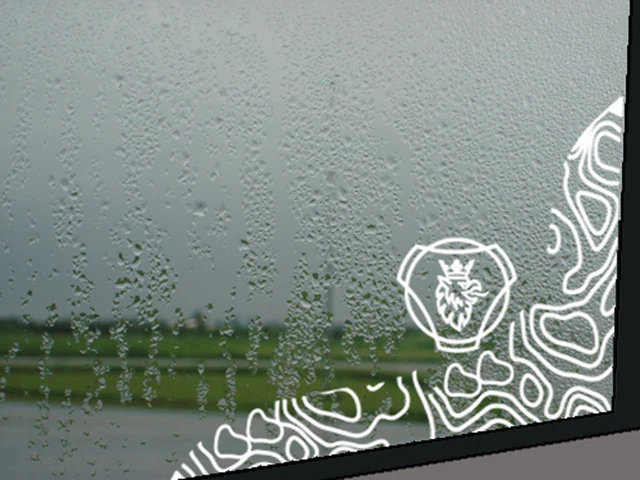 SCANIA CAB WINDOW Vinyl Graphics stickers decal P Series 2018-23 truck ...