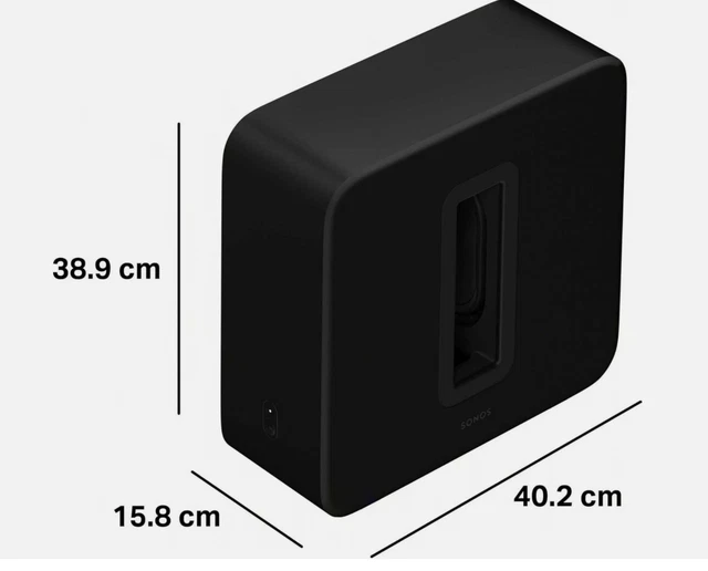 SONOS SUB (GEN 4) Wireless Subwoofer Black £629.00 - PicClick UK
