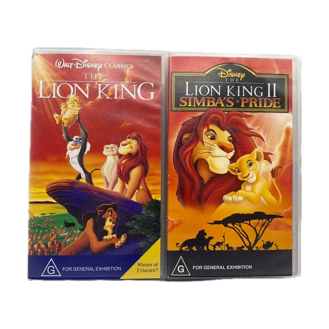 THE LION KING & The Lion King II Simba’s Pride VHS Bundle $40.00 ...