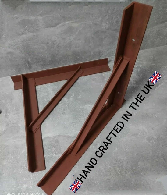 70MM OR 50MM Heavy Duty Steel Gallow Brackets Made In Uk £50.88 ...