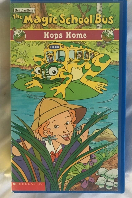 MAGIC SCHOOL BUS Inside Ralphie VHS Video Tape VCR Cassette Kids Show ...