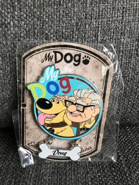 PIN DOUG MY dog Dug UP Pixar Carl RARE Disney Disneyland Paris DLP EUR ...