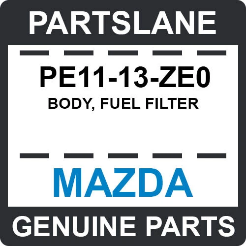 PE11-13-ZE0 MAZDA OEM Genuine BODY, FUEL FILTER EUR 127,84 - PicClick DE