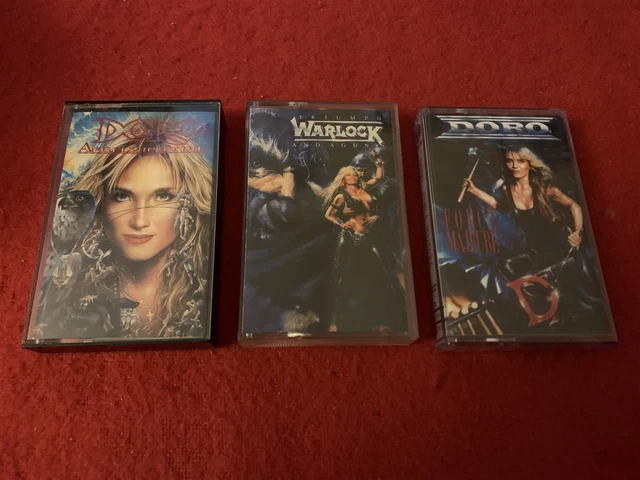 WARLOCK DORO TRIUMPH And Agony Angels Never Die Force Majeure Rare ...