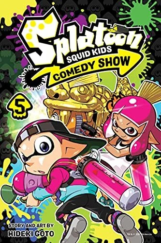 SPLATOON: CALAMAR NIÑOS Comedia Show, Vol.5: Volumen 5 Por Hideki Goto ...