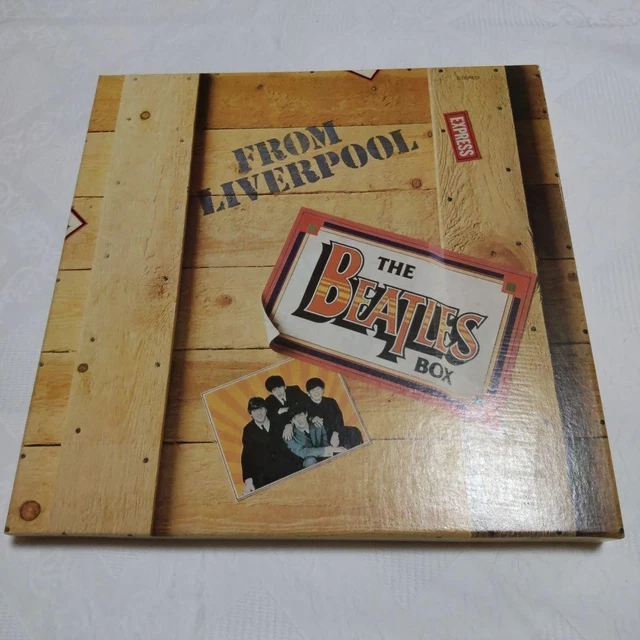 THE BEATLES BOX from Liverpool Japan set 8 LP con libretto EUR 225,16 ...