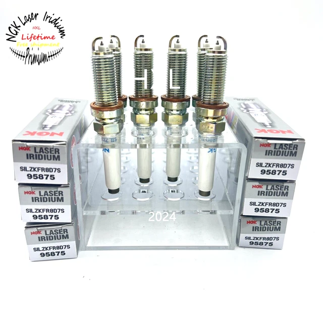 6-NGK LASER IRIDIUM Spark Plugs SILZKFR8D7S #95875 For Mercedes Benz V6 ...