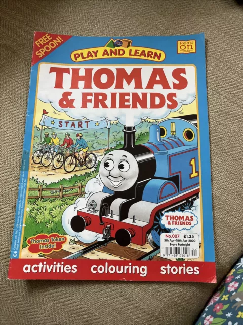 THOMAS & FRIENDS Magazine / Comic Issue 007 (Play And Learn) 2000 £16. ... THOMAS & FRIENDS Magazine / Comic Issue 007 (Play And Learn) 2000 £16. ...
