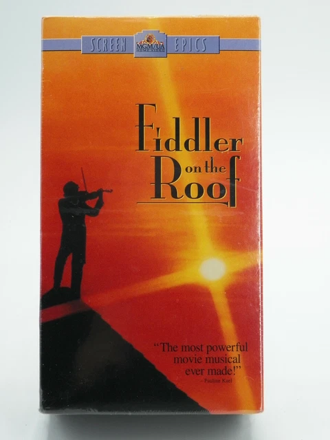 FIDDLER ON THE Roof (VHS, 1996, 2-Tape Set, Screen Epics) £6.22 ...