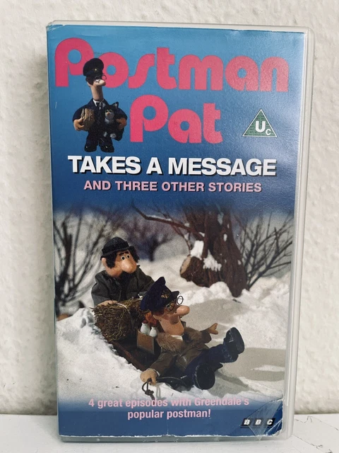 POSTMAN PAT: TAKES a Message BBC VHS Video Cassette Rare Tested PAL EUR ...