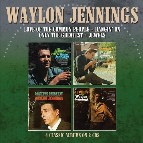 WAYLON JENNINGS - Love Of The Common People / Hangin' On / Only The ...