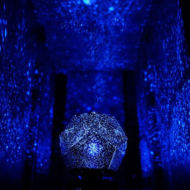 HG ADJUSTABLE RGB Auto Rotation Remote Control Star Projector Light RE ...