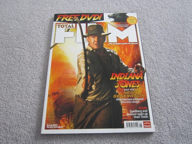 TOTAL FILM MAGAZINE ,June 2008 ,Harrison Ford ,Indiana Jones ,new ...