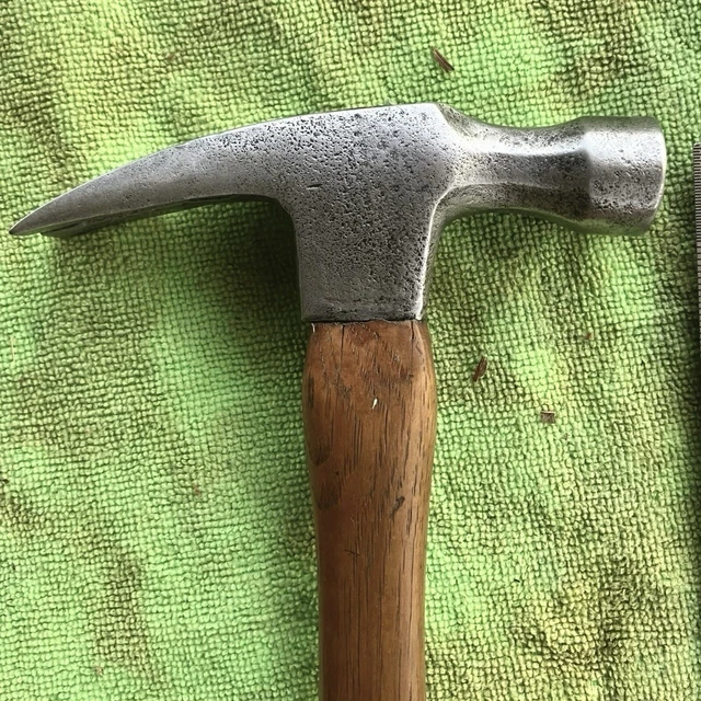 VINTAGE PLUMB STRAIGHT claw framing rip hammer 28 Oz w/ Wood Handle £38 ...