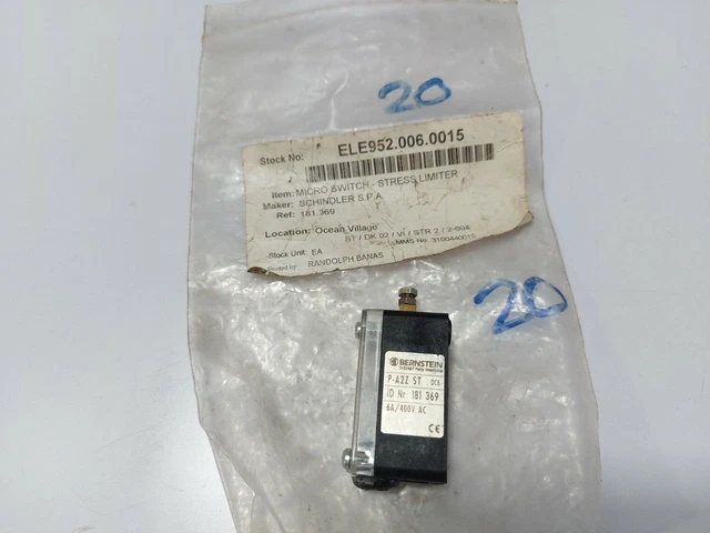 BERNSTEIN P-A2Z ST Micro Limitr Switcs 6A 400Vac EUR 115,44 - PicClick DE