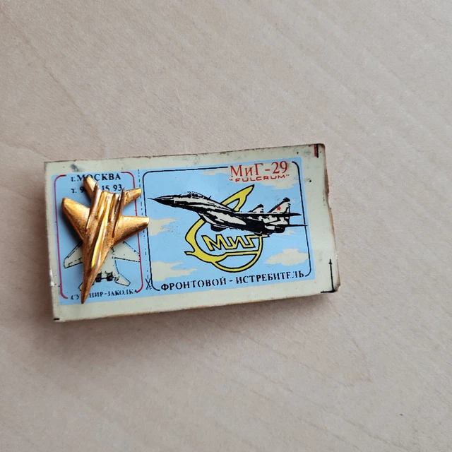 RUSSIA RUSSIAN AIR Force pin badge Fighter Jet Aircraft £2.34 - PicClick UK