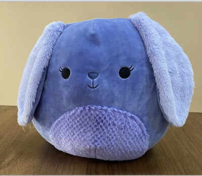 SQUISHMALLOW 12& SAYED Bunny Soft Rabbit Purple 2022 Fuzzy Pillow Plush ...