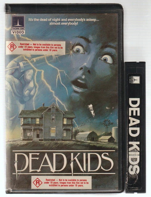RARE BETA VIDEO Tape DEAD KIDS Clamshell Ex-Rental Betamax Thorn EMI ...