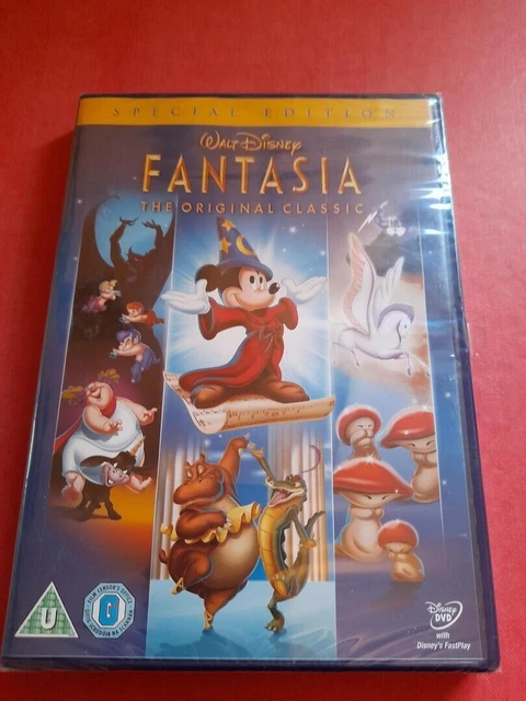 FANTASIA, THE ORIGINAL Classic Special Edition DVD New Sealed £6.00 ...