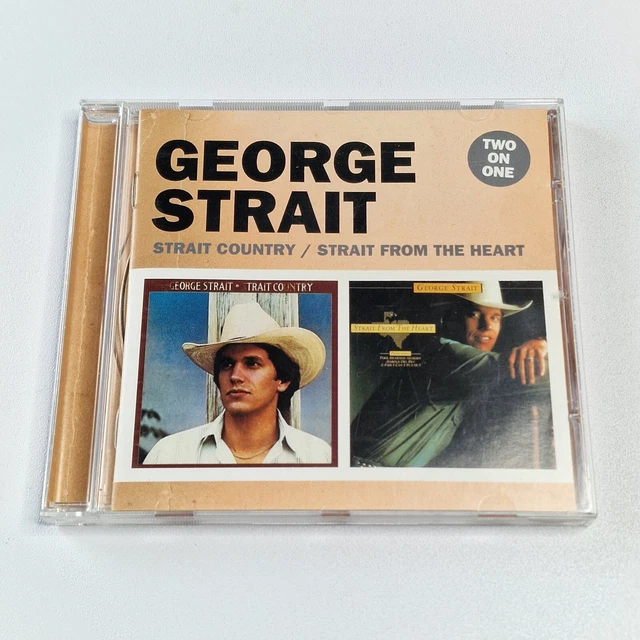 GEORGE STRAIT: STRAIT Country / Strait From The Heart (2 CD Album, 2013 ...