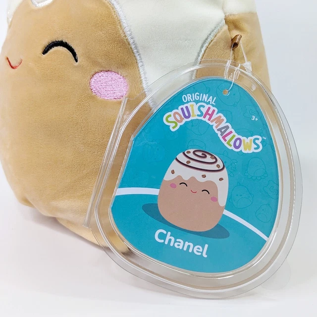 SQUISHMALLOWS CHANEL THE Cinnamon Roll Kellytoy 8"/8-inch Plush w/ Tag ...