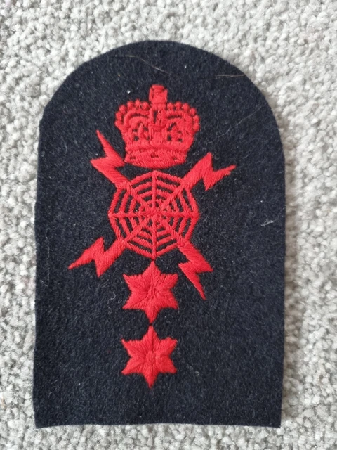 ROYAL NAVY PLOTTING & Radar Instructor Badge/Patch £3.50 - PicClick UK