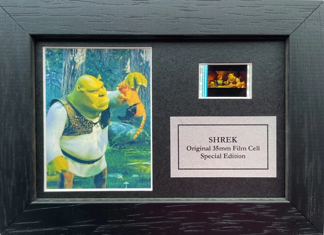 SHREK II ORIGINAL 35mm Mini Film Cell Memorabilia + COA £24.99 ...