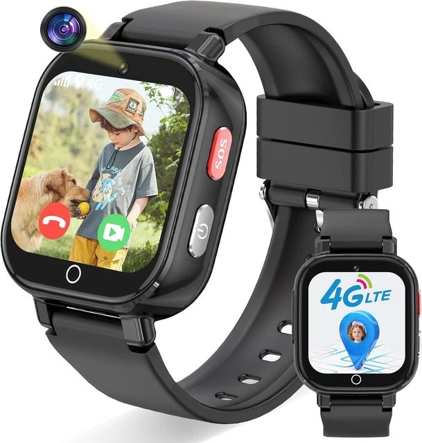 4G KIDS SMART Watch, Kids Phone Smartwatch GPS Tracker, SOS, Call ...