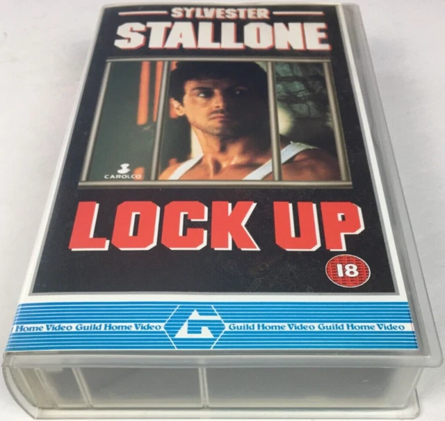 LOCK UP (1989) VHS PAL 1990 ( Stallone ) Guild Release Videocassette ...