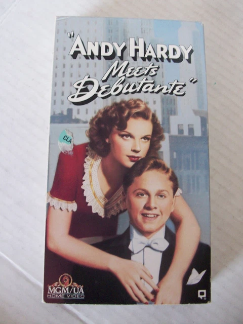 ANDY HARDY MEETS Debutante Mickey Rooney, Judy Garland Vhs 1940/1990 £ ...