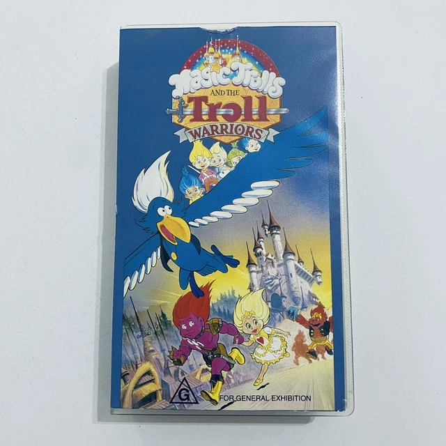 MAGIC TROLLS AND The Troll Warriors (VHS, 1992) Rare Animated 90s Kids ...
