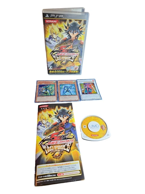 YU-GI-OH 5D'S Tag Force 6 PSP JPN Import Region Complete with cards $60 ...