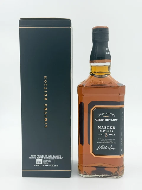 JACK DANIEL’S MASTER Distiller No.2 Jess Motlow 1L Travel Exclusive ...