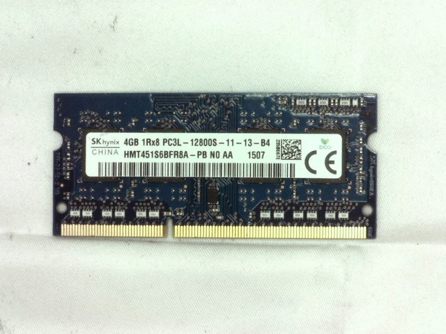 SKHYNIX 4GB 1RX8 PC3L-12800S LAPTOP RAM MEMORY HMT451S6AFR8A-PB $15.45 ...