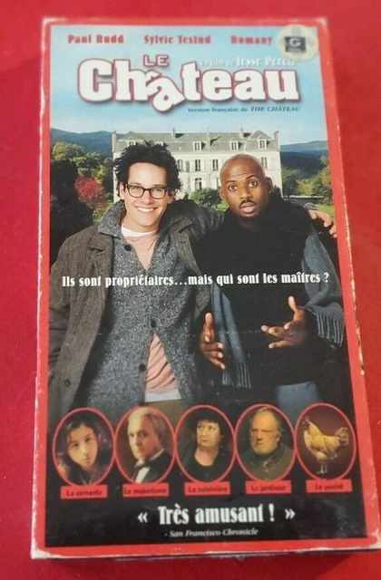 *RARE VHS FRENCH Movie Le Château - Paul Rudd, Sylvie Testud, Romany ...