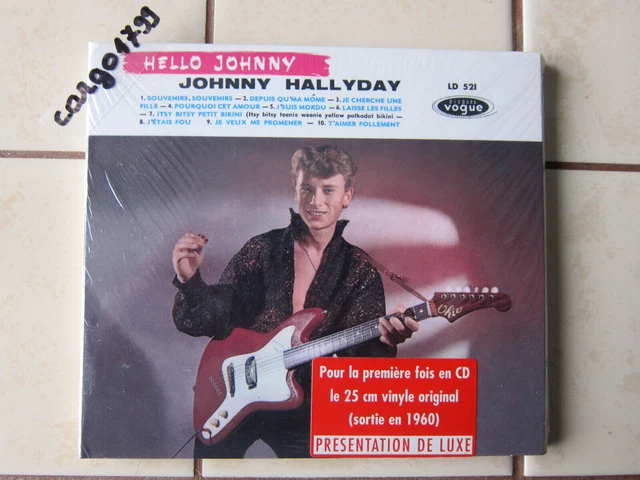 CD NEUF JOHNNY hallyday digipack hello johnny édition de luxe 2003 EUR ...
