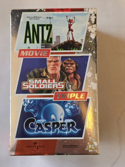 ANTZ / SMALL Soldiers / Casper (VHS, 2002) £9.95 - PicClick UK