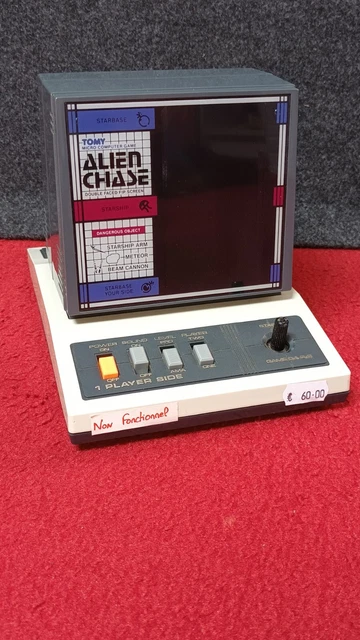 TABLE TOP ALIEN Chase de TOMY d'origine - 1982 - Rétro Game & Watch ...