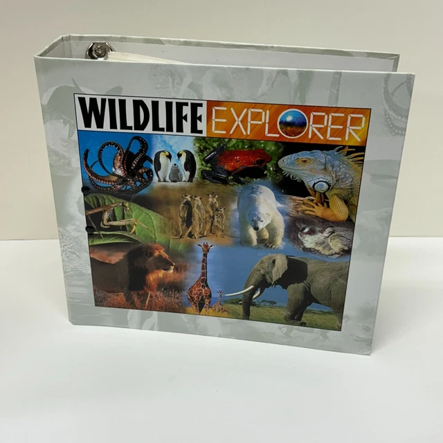 WILDLIFE EXPLORER BINDER with 73 Cards Included £16.33 - PicClick UK
