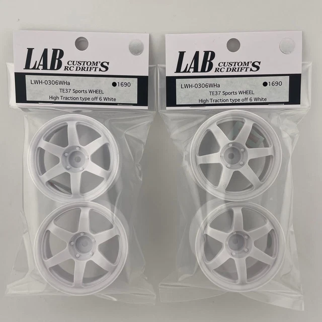 LWH-0306WHA×2 TE37SPORTS OFF6 White New £96.96 - PicClick UK