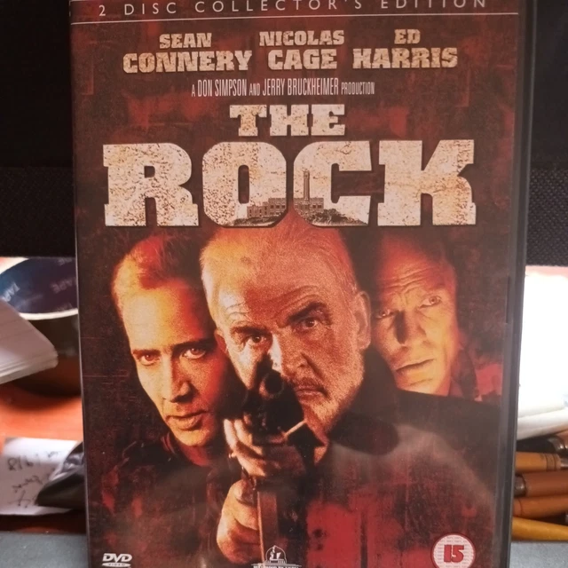 THE ROCK (DVD, 2002) sean connery/nicolas cage.vgc..freepost £2.12 ...