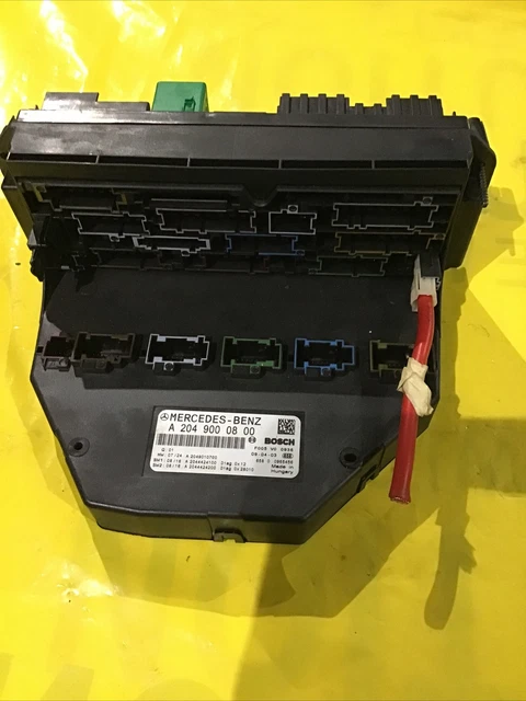 A2049000800 MERCEDES W204 SAM Modul Zentralelektrik Sicherungskasten ...
