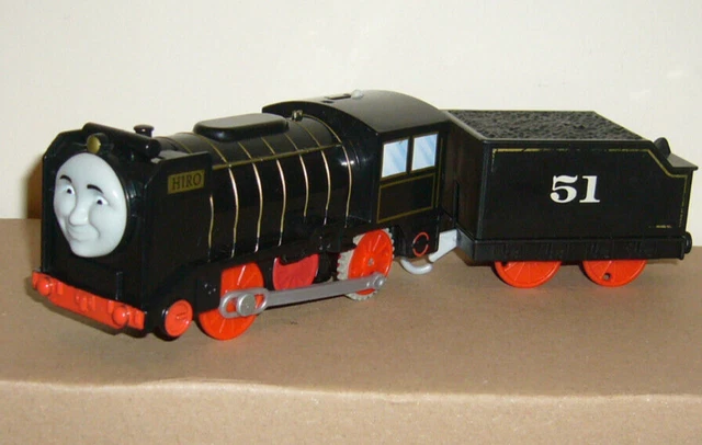 THOMAS THE TANK Engine trackmaster motorized toy train Hiro #51 ...