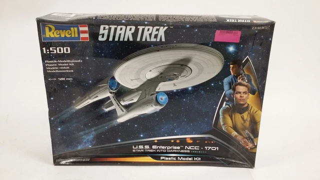 REVELL STAR TREK U.S.S. Enterprise NCC-1701 Model Kit - Sealed Box - 1: ...
