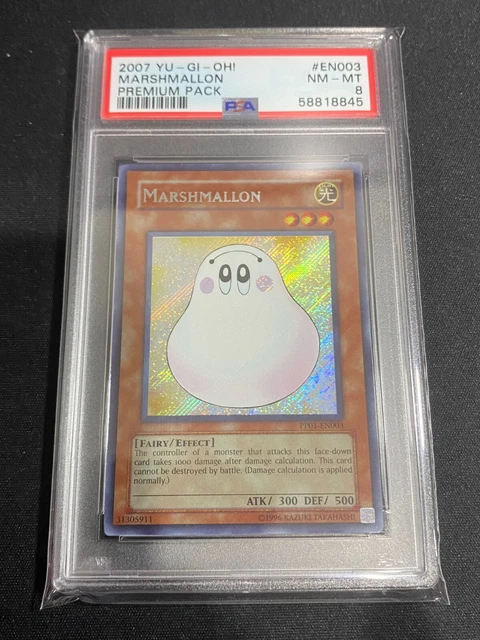 2007 MARSHMALLON PP01-EN003 Premium Pack Secret Rare Yugioh PSA 8 EUR ...