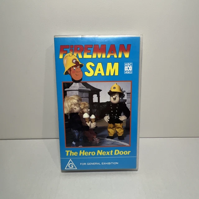 FIREMAN SAM THE Hero Next Door (4 Episodes) - Vhs 1991 ABC 4 Kids Rare ...