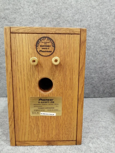 PIONEER S-A4SPT-PM BOOKSHELF Speakers Works Well Tested From japan ...