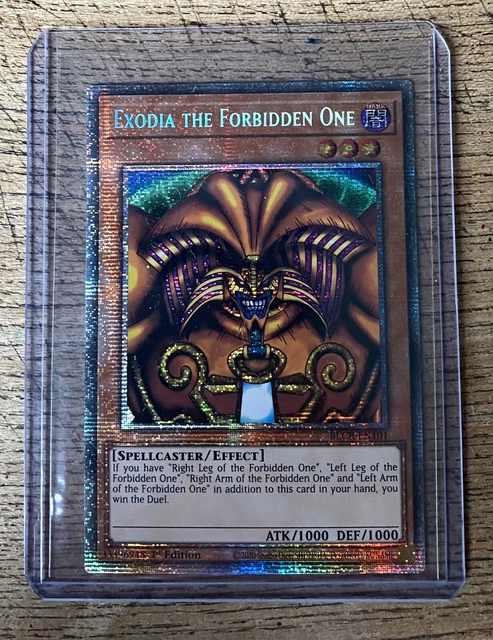 EXODIA THE FORBIDDEN One | Exodia, die Verbotene (STARLIGHT RARE) EUR 635,00 - PicClick DE