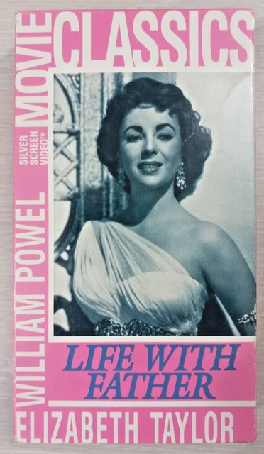 LIFE WITH FATHER VHS Video Tape Elizabeth Taylor William Powell £4.77 ...