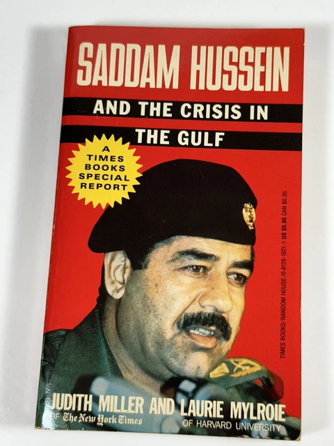 SADDAM HUSSEIN ET la crise du Golfe par Laurie Mylroie et Judith Miller ...